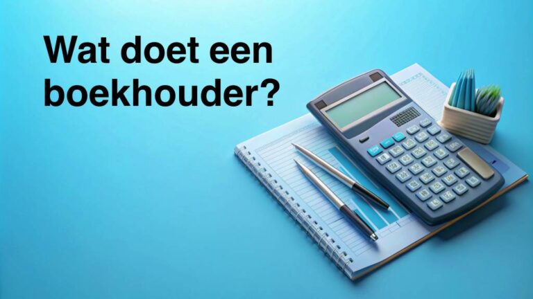 Wat doet een boekhouder?